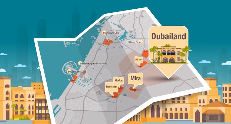 Dubailand Overtakes Dubai Marina and Downtown as the Most Popular Area ...